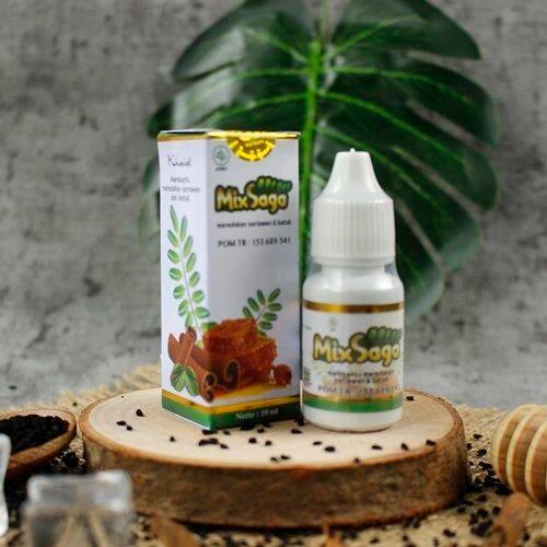 Jual MIX SAGA Obat Tetes Daun Saga Untuk Sariawan Radang l Batuk ...