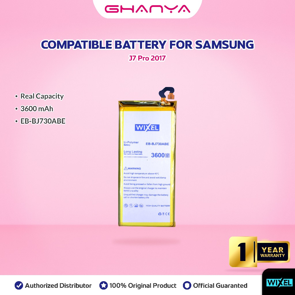Jual WIXEL Baterai EB-BJ730ABE Samsung Galaxy J7 PRO 2017 J730 Double ...