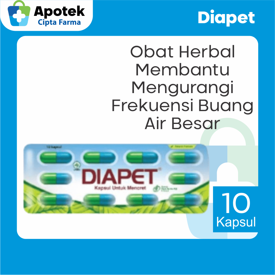 Jual Diapet Kapsul Obat Herbal Ekstrak Daun Jambu Biji Kunyit Obat ...