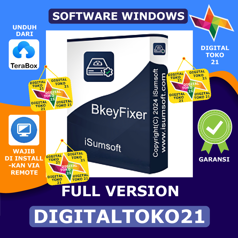 Jual [WAJIB DIINSTALLKAN] iSumsoft BkeyFixer 3.1.3.6, Alat pemulihan ...