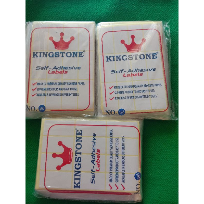 Jual Stikerlabel 103 kingstone | Shopee Indonesia