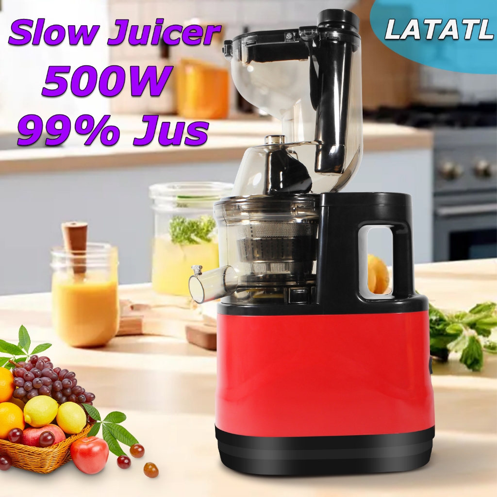 Jual Slow Juicer Multifungsi Portable Big Mouth Blender Jus idealife ...