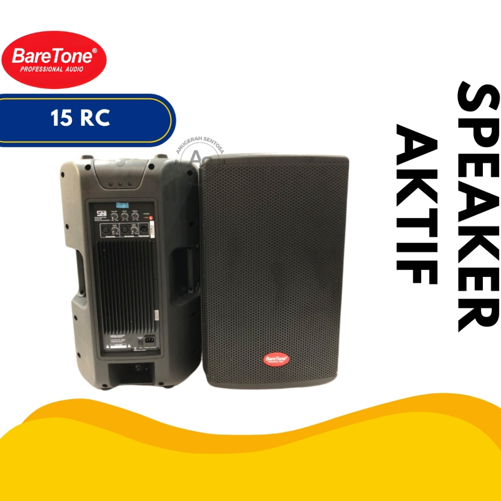 Jual Speaker Aktif Baretone 15 RC Ukuran 15 Inch Original | Shopee ...