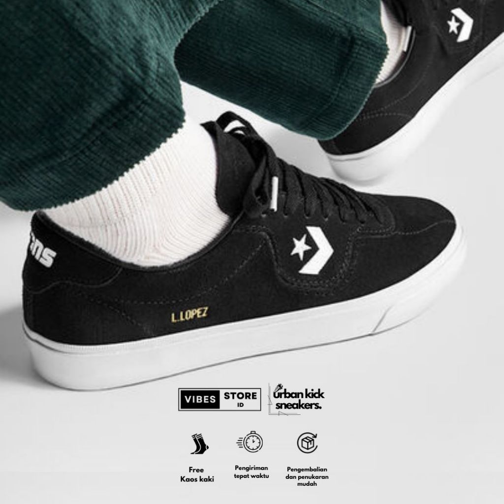 Jual (URBANKS) CONS LOPEZ SEPATU SNEAKERS CONVERSE LOUIE LOPEZ SNEAKERS ...