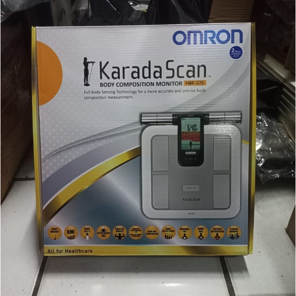 Jual Timbangan Omron Karada Scan Hbf 375 Body, TIMBANGAN BADAN DIGITAL ...