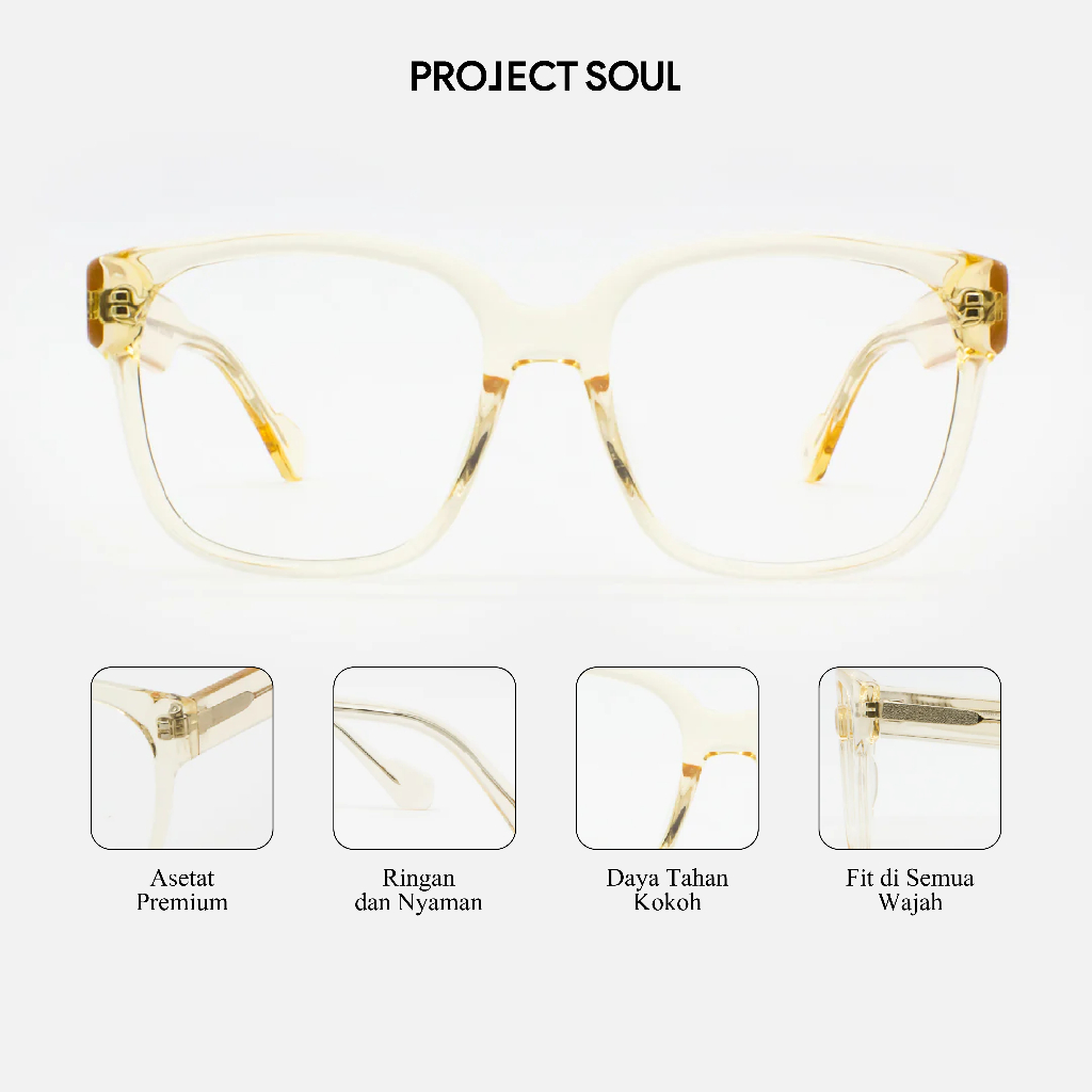 Jual Project Soul - Kiki Eyewear Frame | Kacamata Baca Wanita / pria ...