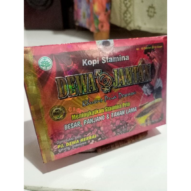 Jual kopi stamina Dewa jan isi 10 sachet | Shopee Indonesia
