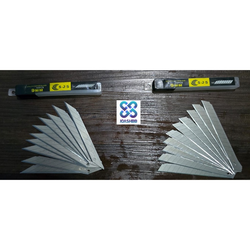 Jual [1 Tube] Isi Cutter Kecil Refill 10bh A100 9mm A100 / Pisau Cutter Blade Kater | Shopee ...