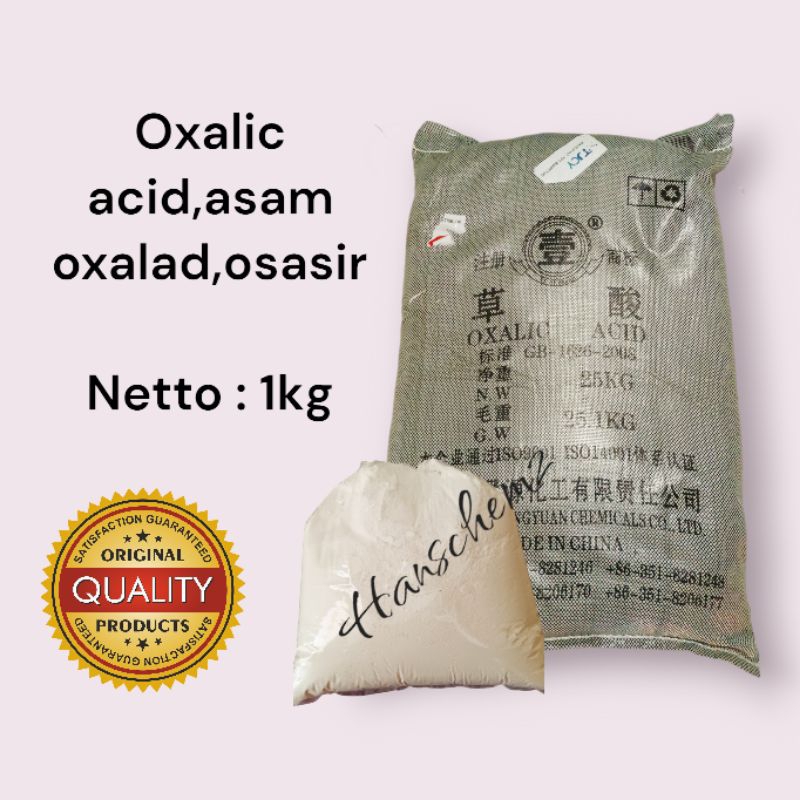 Jual oxalid acid,oxalid,asam oxalad,osasir@1kg | Shopee Indonesia
