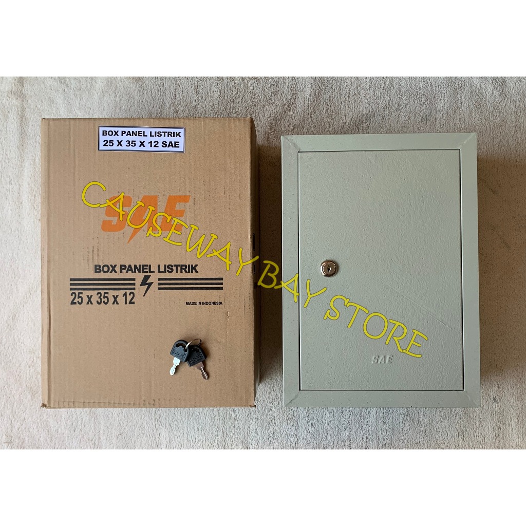 Jual BOX PANEL LISTRIK 25 X 35 X 12 SAE | Shopee Indonesia