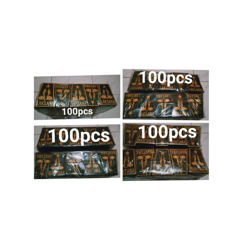Jual Bordir BANTARA LAKSANA 100 Pasang TKU pramuka List dan Non list | Shopee Indonesia
