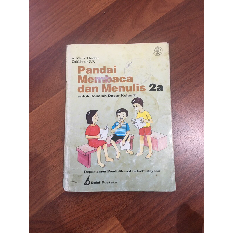Jual buku pelajaran - pandai membaca dan menulis 2a untuk SD kelas 2 oleh A Malik Thachir tahun ...
