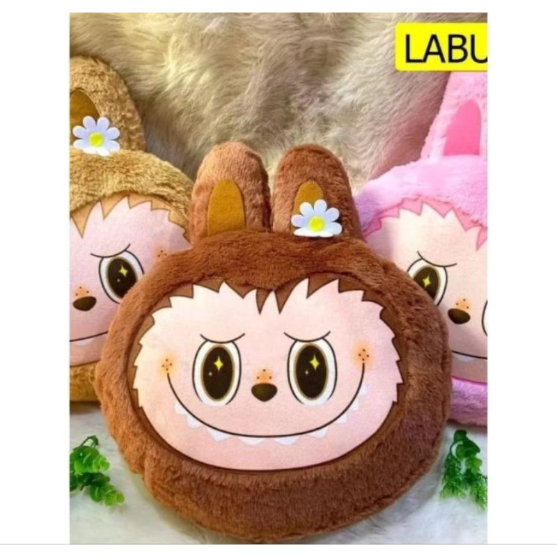 Jual Bantal Labubu Viral Bantal Pillow Labubu The Monsters Ukuran 40cm ...