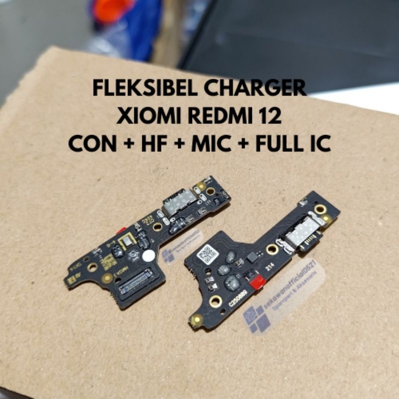 Jual Pcb Fleksibel Charger Xiaomi Redmi 12 Con+Hf+Mic+Full IC | Shopee ...