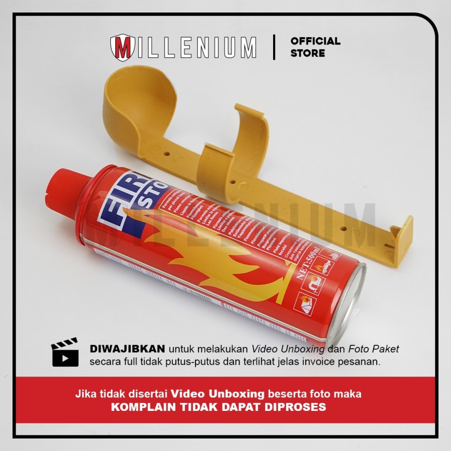 Jual Alat Pemadam Api Mini 500ML APAR Fire Stop Mobil 500ml + Braket ...