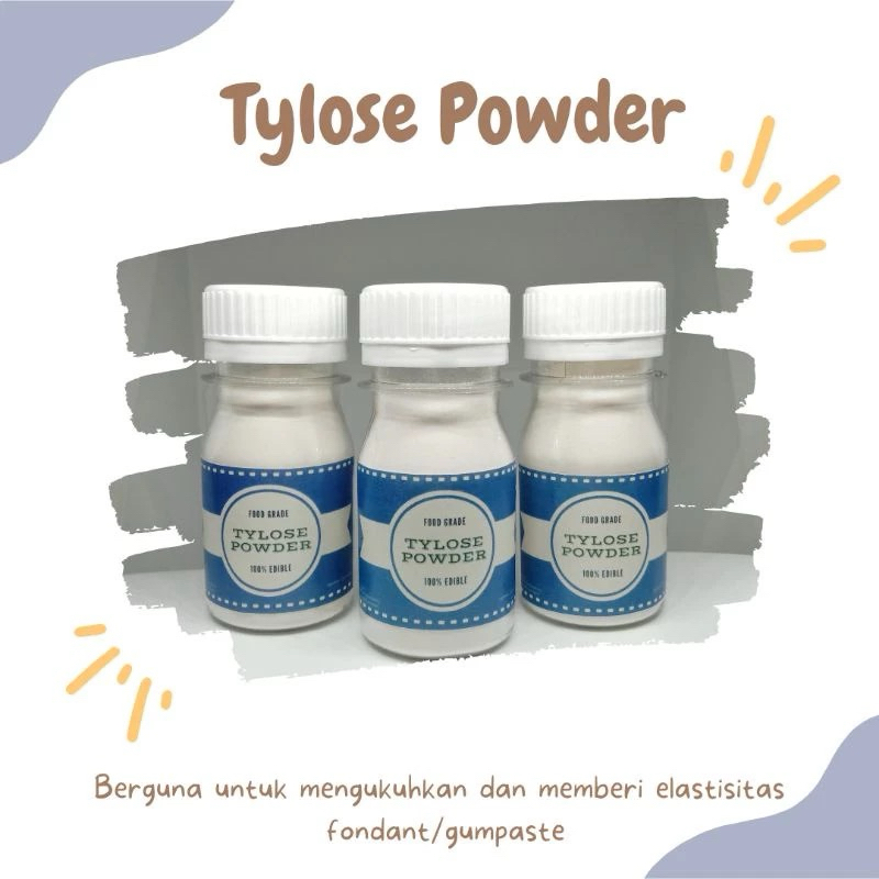 Jual CMC/ Tylose powder food grade bubuk pengeras fondant 30gr | Shopee ...