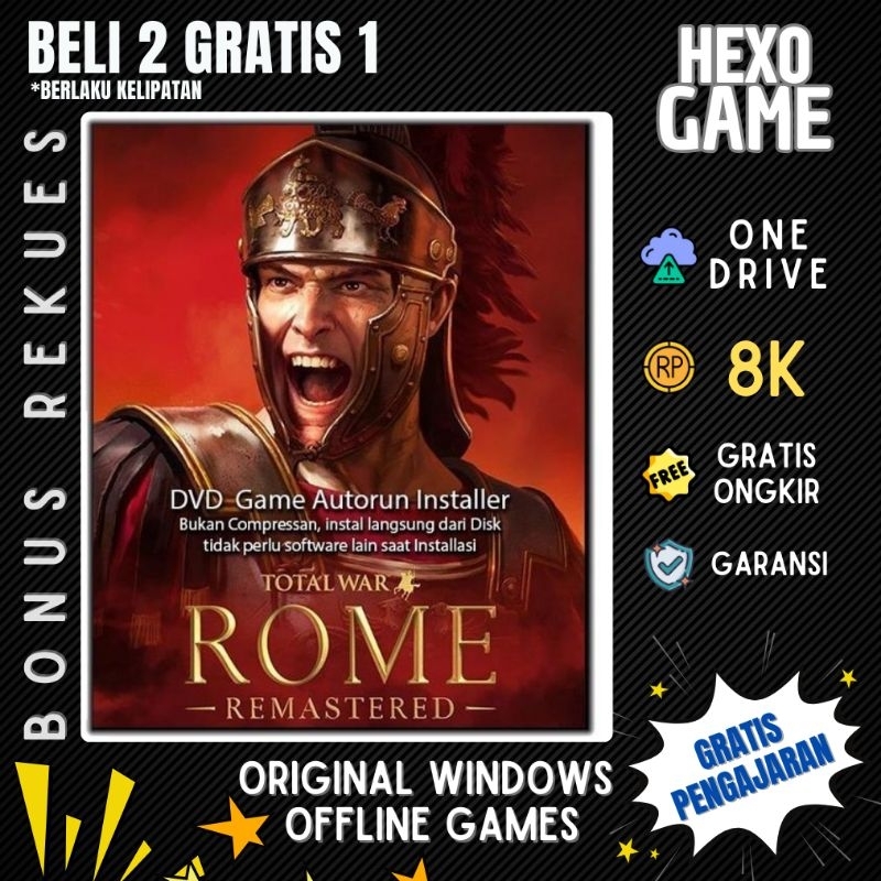 Jual Total War : Rome Remastered - PC Game Adv - - LINK DOWNLOAD - GAME ...