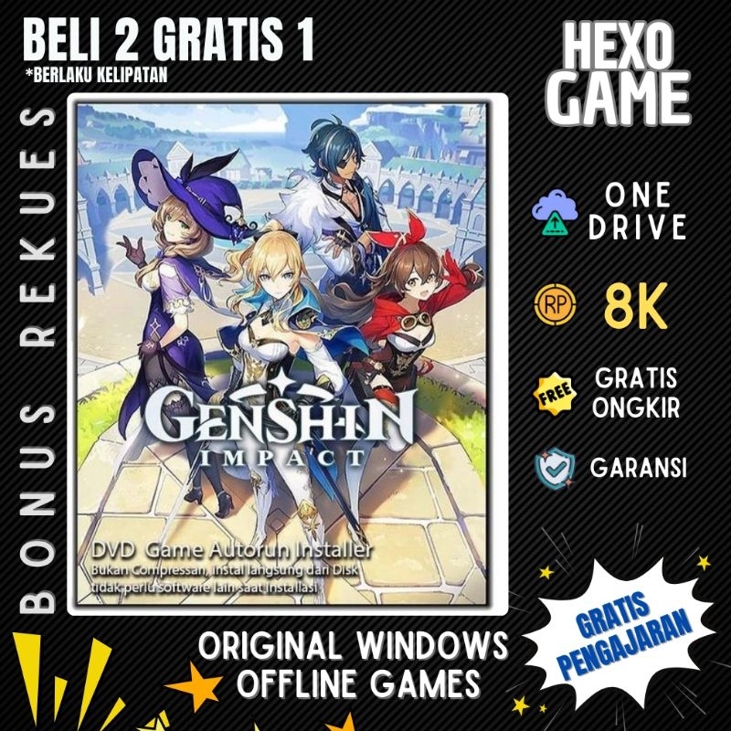 Jual Genshin Impact - PC Game Adv - LINK DOWNLOAD - GAME LAPTOP - GAME ...