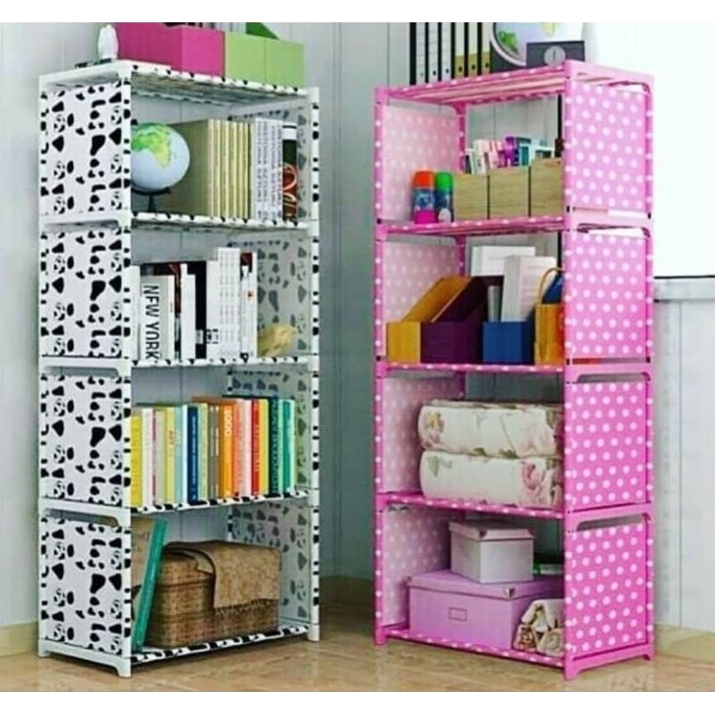 Jual RAK BUKU 1X5 SERBAGUNA RAKITAN/BONGKAR PASANG/ RAK BUKU PORTABLE ...