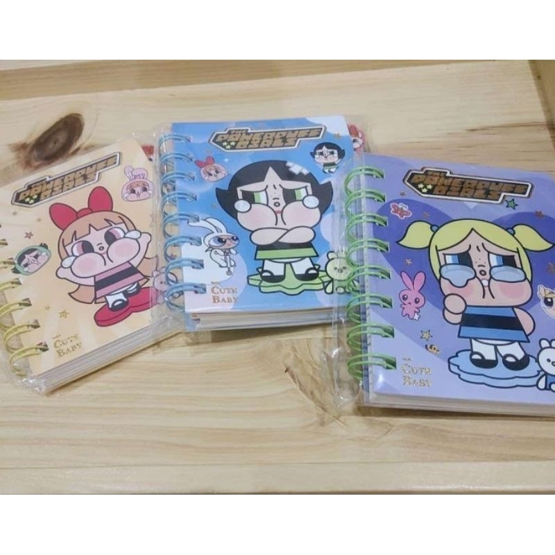 Jual [COD] Notebook ukuran A7 motif Crybaby / PPG | Shopee Indonesia