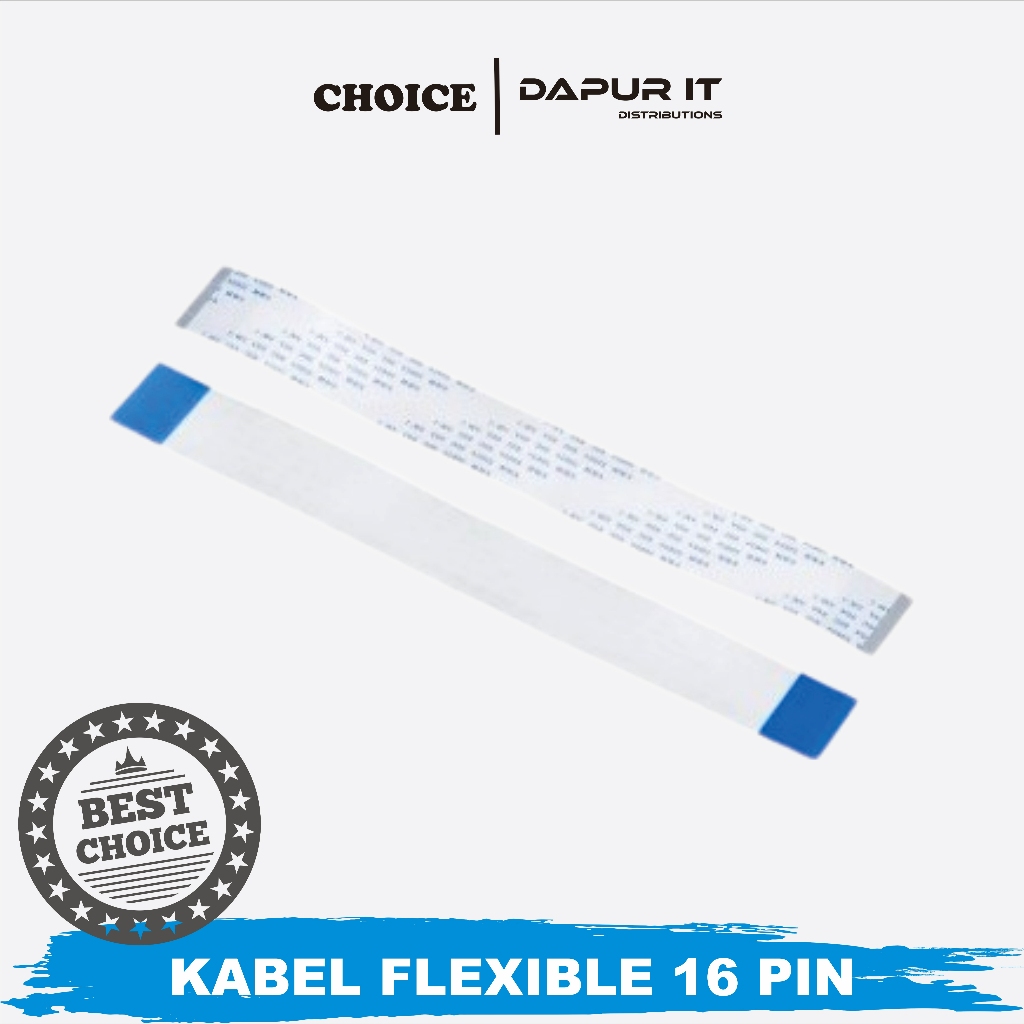 Jual Kabel Flexible 16 Pin Lebar 17 mm Searah 23cm | Shopee Indonesia