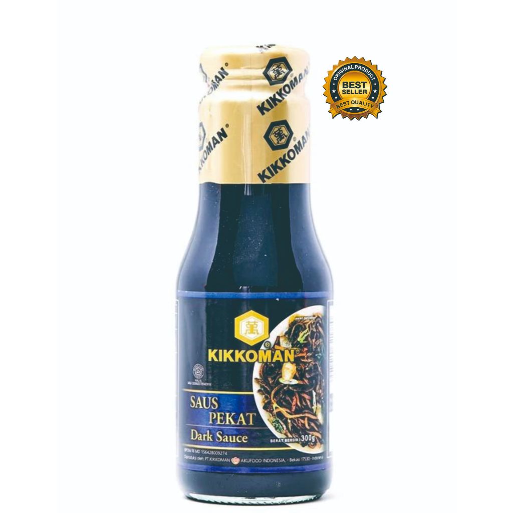Jual Kikkoman Dark Sauce HALAL Botol 300 Gr / Kikkoman Dark Soy Sauce ...