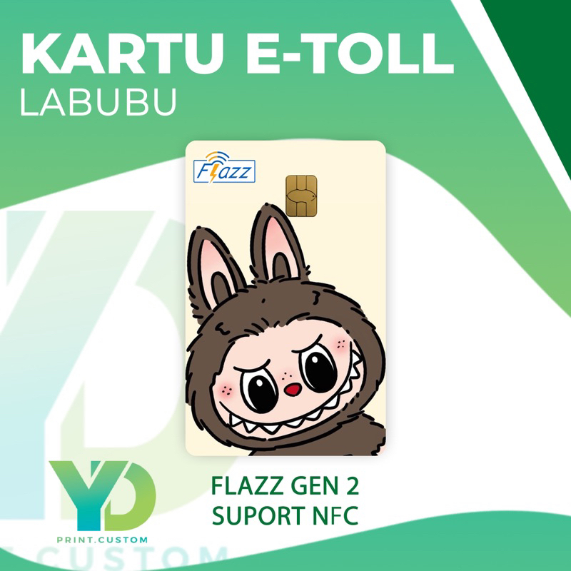 Jual Kartu Flazz Labubu Gen 2 suport NFC | Shopee Indonesia