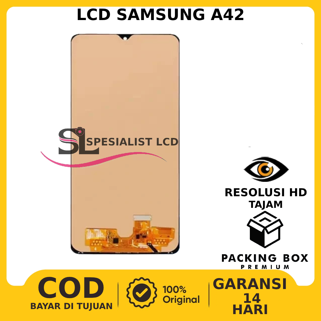 Jual LCD TOUCHSCREEN SAMSUNG A42 ORIGINAL FULLSET GARANSI FREE PACKING ...