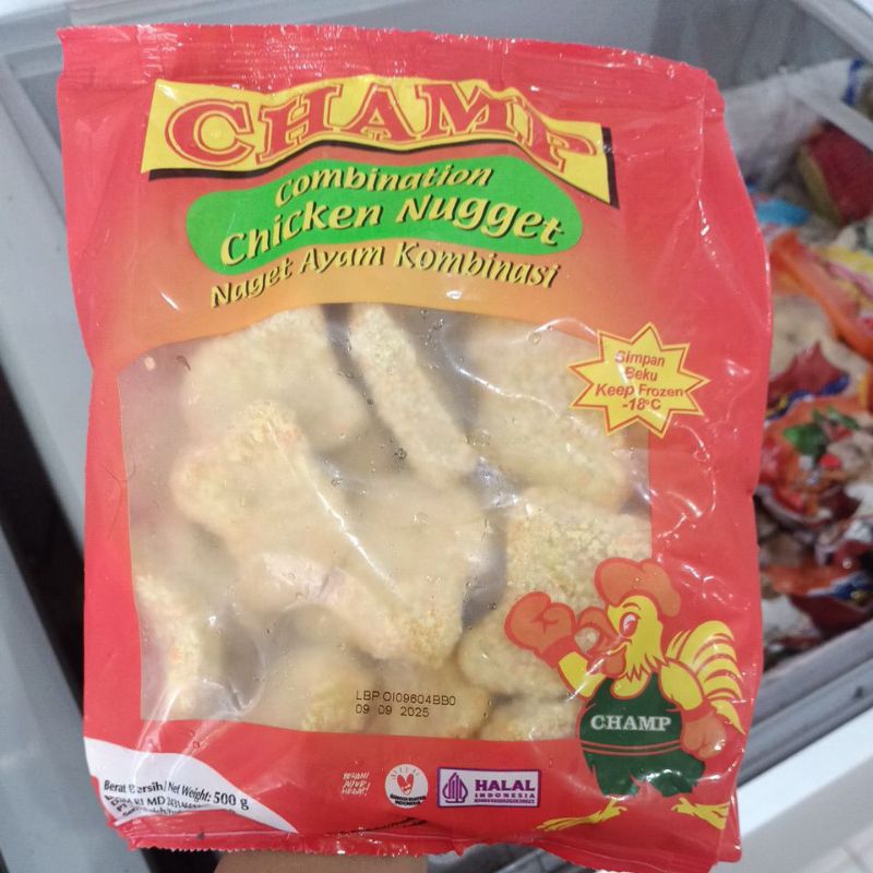 Jual Champ nuget ayam 500gr | Shopee Indonesia