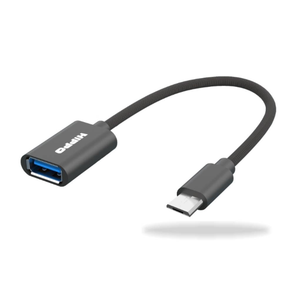 Jual HIPPO OTG 01 Micro USB Kabel OTG Micro to USB 16cm | Shopee Indonesia