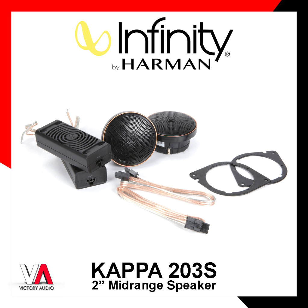 Jual Midrange Only Sound System Audio Mobil INFINITY KAPPA 203S 2 Inch ...