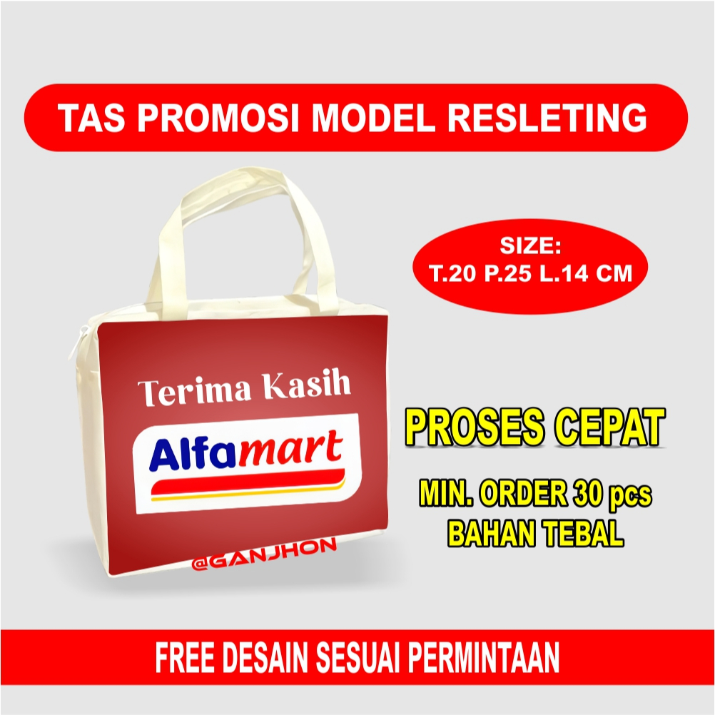 Jual Tas Souvenir Promosi Custom Praktis Untuk Hadiah Hampers Seminar ...