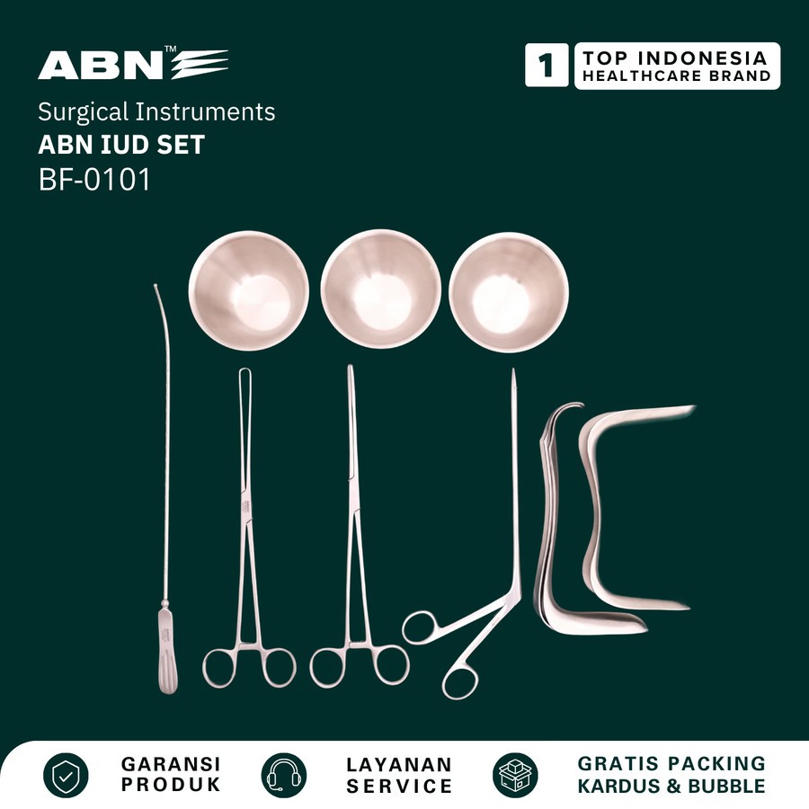 Jual ABN Surgical Set IUD Instruments | Shopee Indonesia