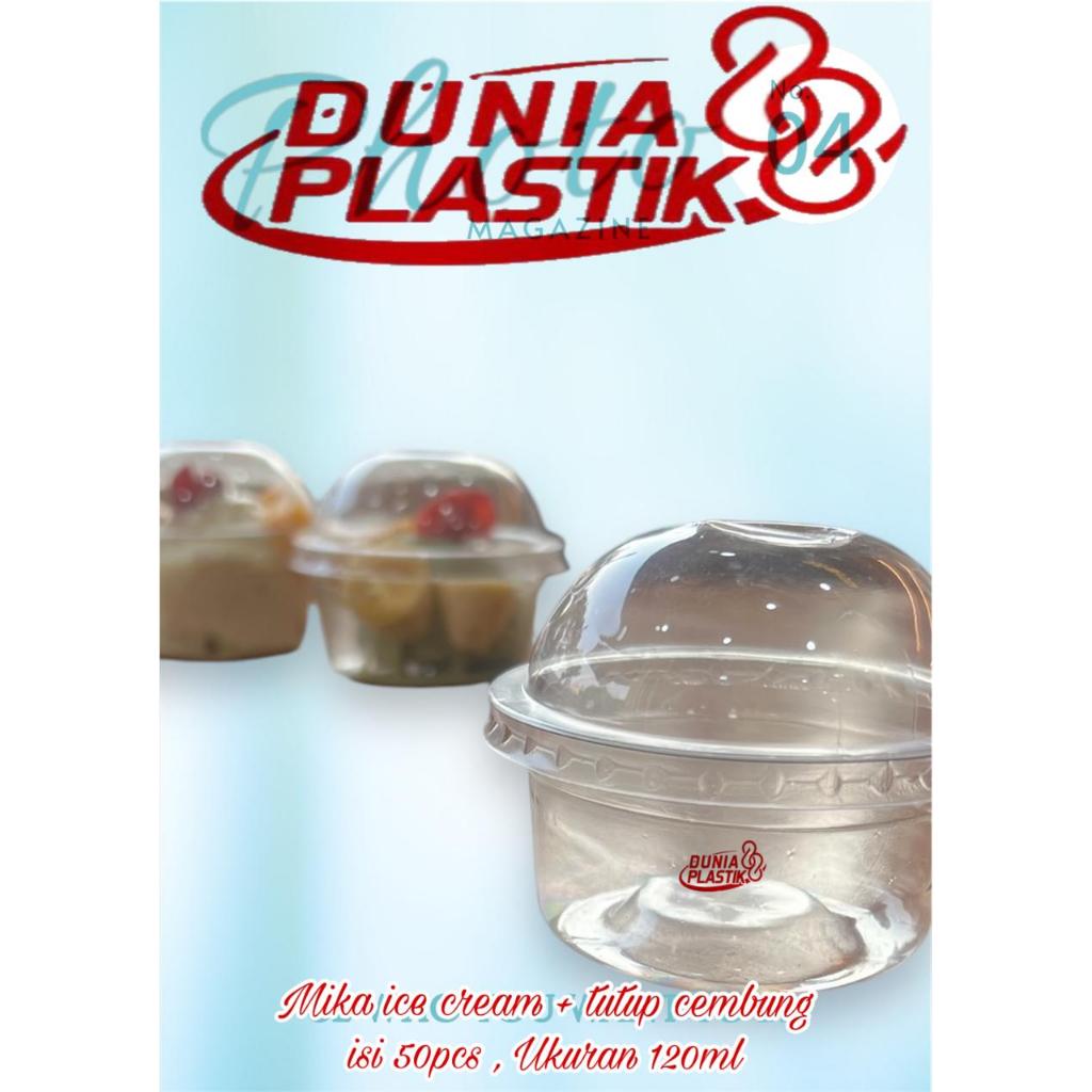 Jual Isi 50pcs Mika Ice Cream / Mika Mochi / Mika Puding / Mika Jelly ...