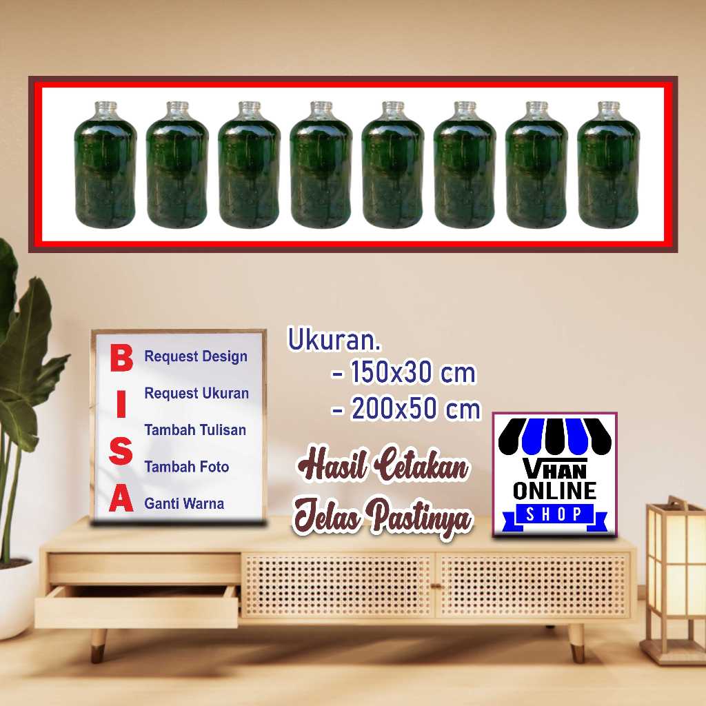 Jual Spanduk Banner Gambar Bensin Botol Untuk Di Pom Mini | Shopee ...