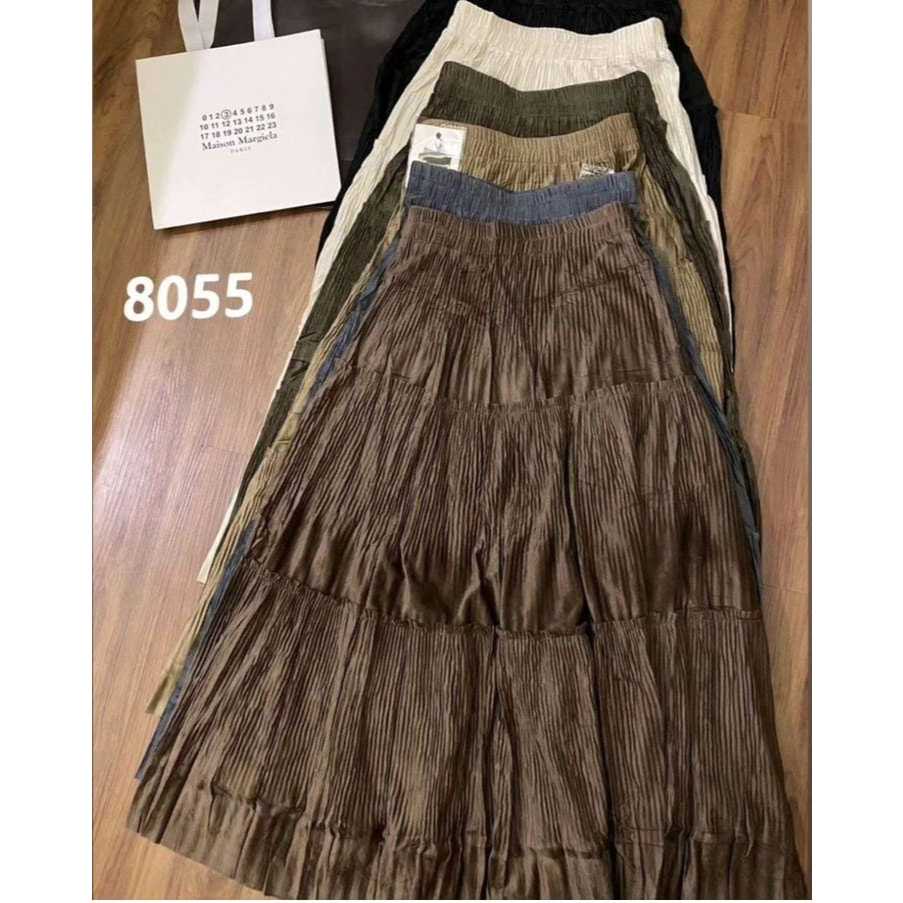 Jual Rok Plisket Wanita Korean Style – Rok Maxi Import dengan Desain ...