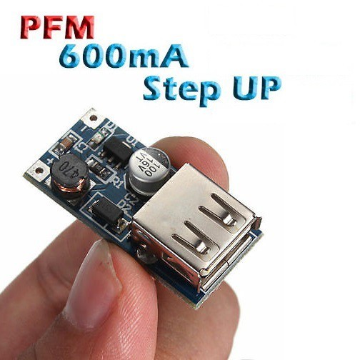 Jual Modul Quality Step Up DC 0.9-5V to USB 5V 600mA PFM Module Control ...