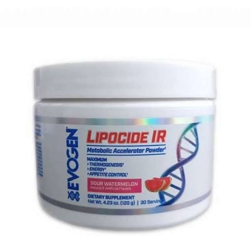 Jual Evogen LIPOCIDE IR Fat Burner 30 Serving Pembakar Lemak | Shopee ...