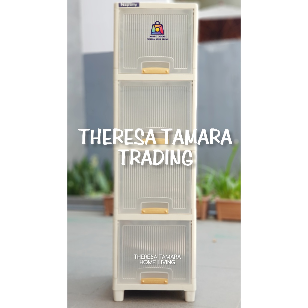 Jual LEMARI PLASTIK LOCKER LOKER NAPOLLY 1407 NEW MODEL 1407 HANDLE ...
