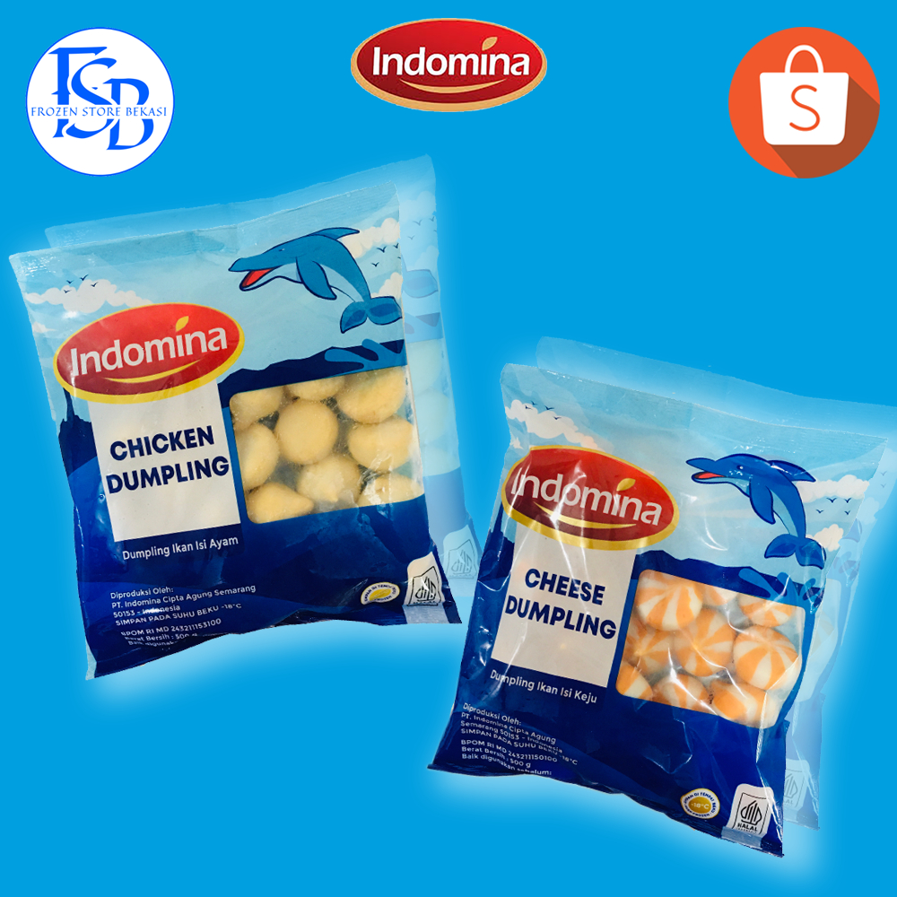 Jual INDOMINA DUMPLING AYAM / KEJU 500GR | Shopee Indonesia