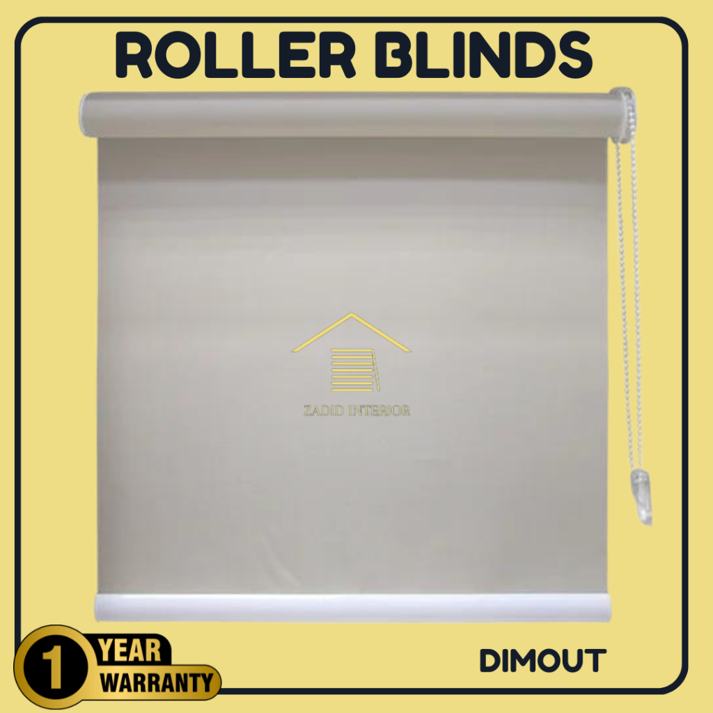 Jual Tirai Gulung Roller Blind Custom ~ Roller Blinds Dimout Bloking ...