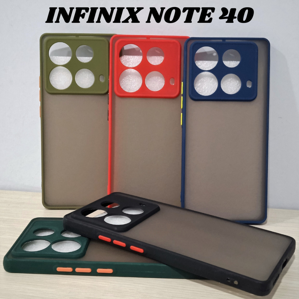 Jual Case Infinix Note 40 / Infinix Note 40 Pro Bumper Candy Shock ...