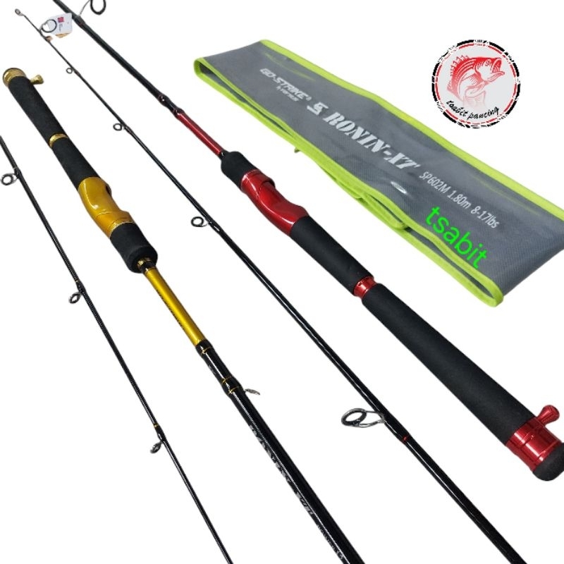Jual Joran go strike versus ronin xt 165cm 180cm ring fuji | Shopee ...