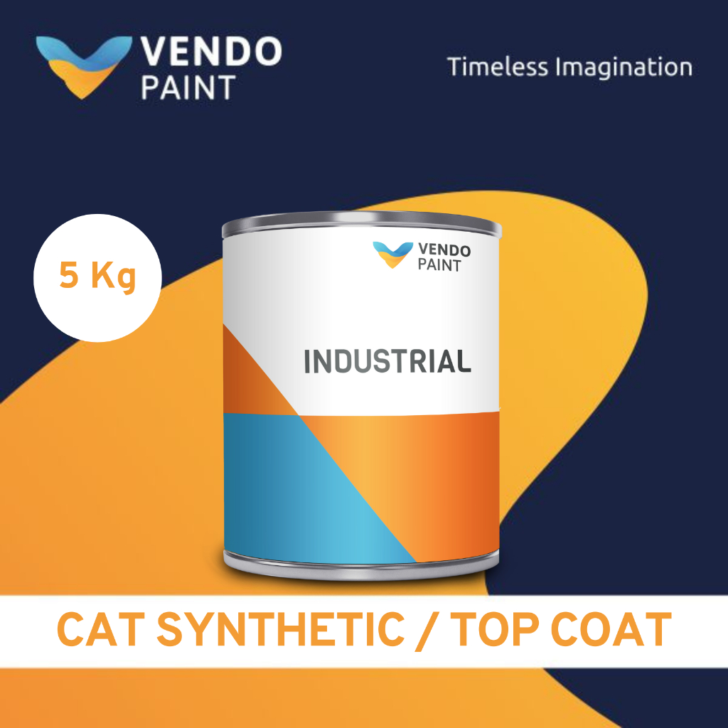 Jual Vendopaint Cat Synthetic / Top Coat Besi INDUSTRIAL SYNTHETIC - 5 ...