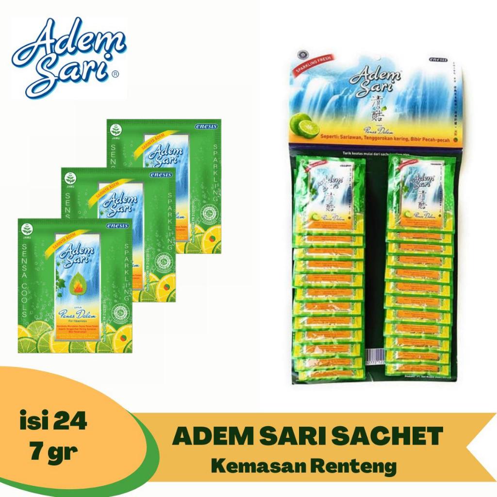 Jual ADEM SARI SACHET ISI 24 PCS | Shopee Indonesia
