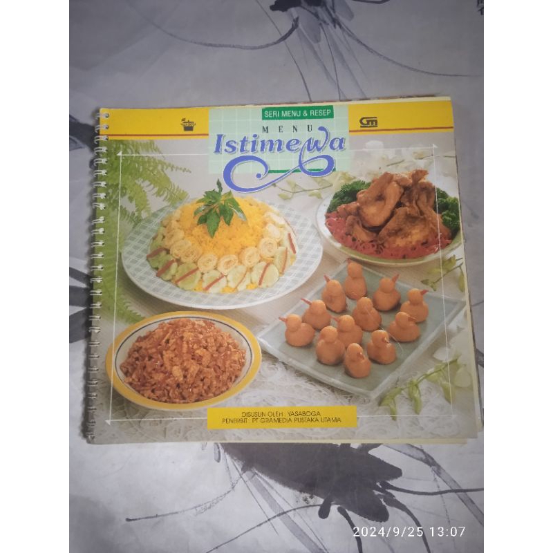 Jual buku original seri menu dan resep - menu istimewa | Shopee Indonesia