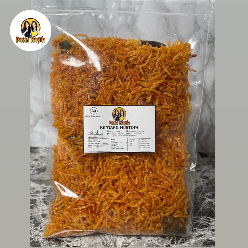 Jual 500GR KENTANG MUSTOFA PASTI NAGIH 6 VARIAN RASA Snack Potato ...