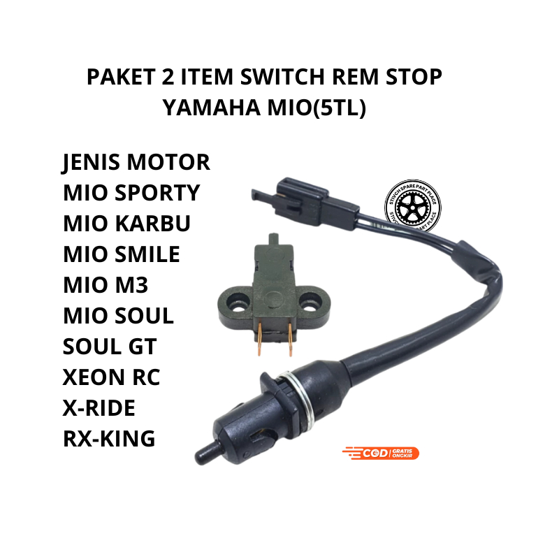 Jual SWITCH REM KANAN+KIRI DEPAN MIO SPORTY/MIO J/MIO SOUL/JUPITER Z ...