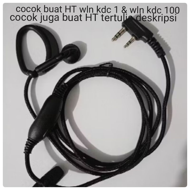Jual HEADSET MODEL TALI SEPATU COCOK BUAT WLN KDC 1 BAOFENG 888S XIAMEN ...