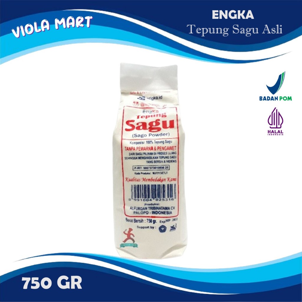 Jual TEPUNG SAGU ASLI 100% ENGKA 750gr / Tepung Sagu Terbuat Dari Pohon ...